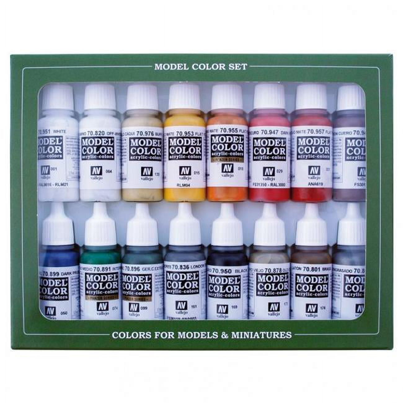 Acrylicos Vallejo Model Color - Napoleonic Colors - French & British ...