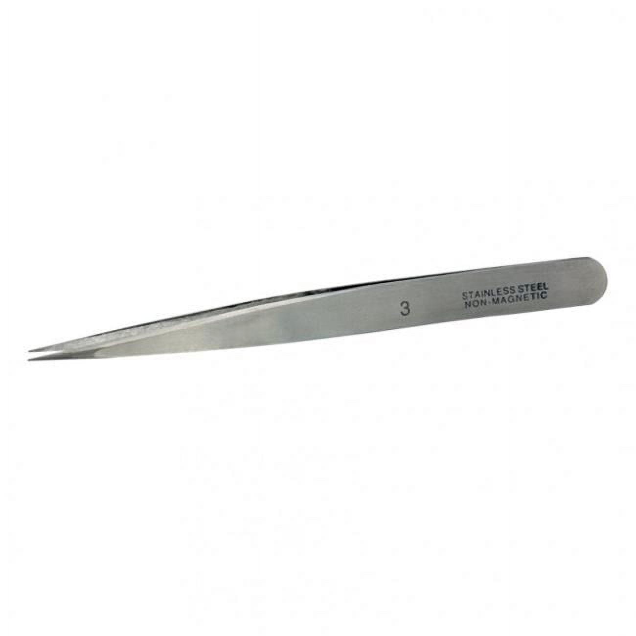 #3 Steel Steel Tweezers New - Walmart.com