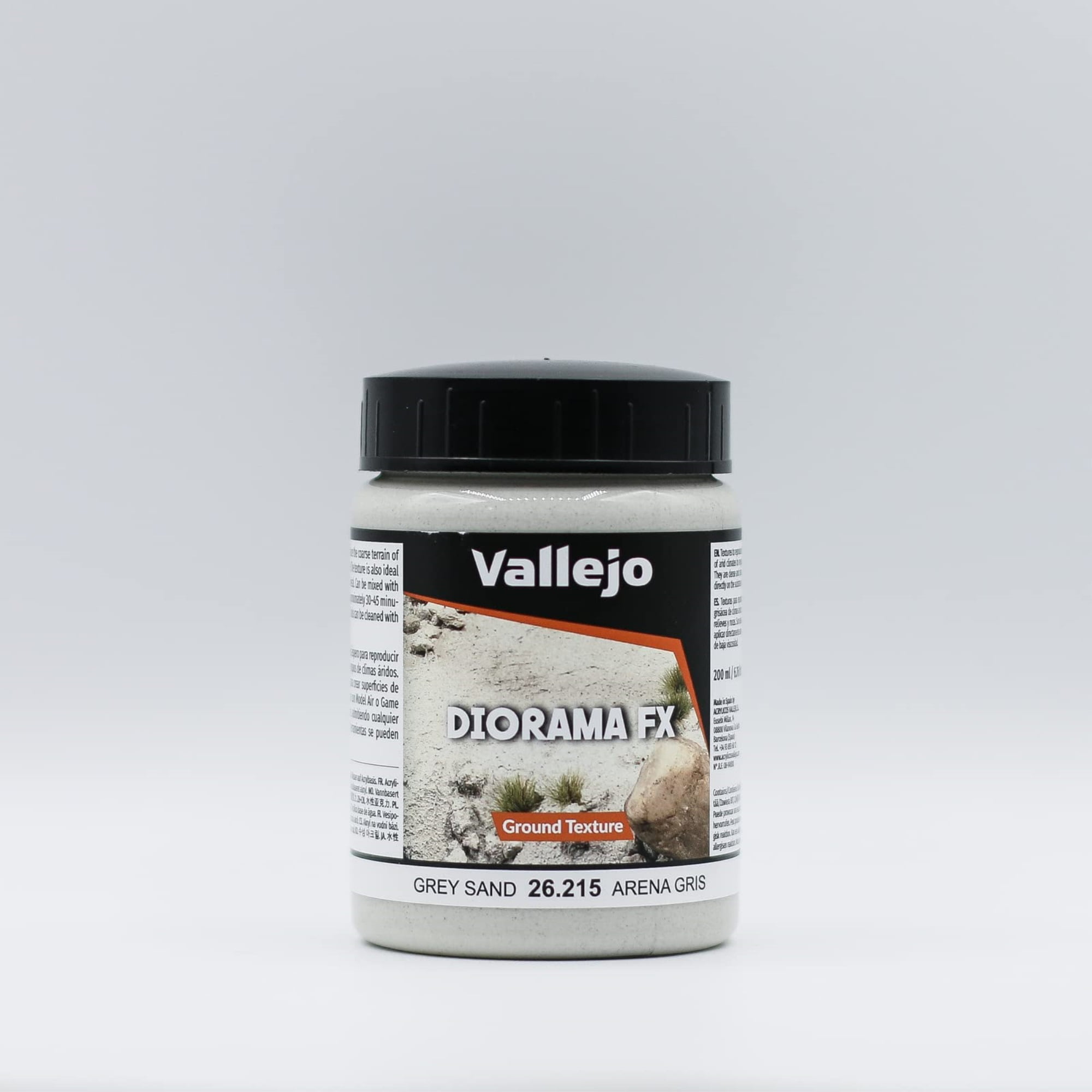 Acrylicos Vallejo VJP26215 200 ml Diorama Effects Ground Grey Sandy ...