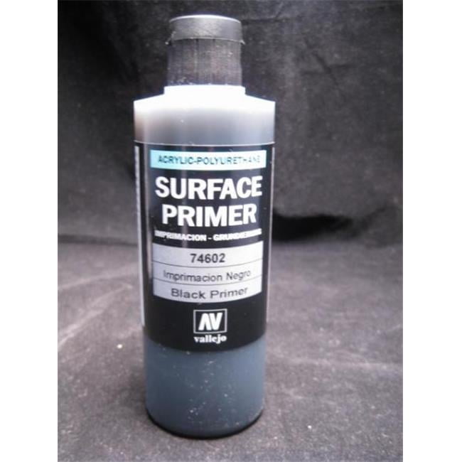 Vallejo Surface Primer - Black (6 3/4 oz.) New - Walmart.com