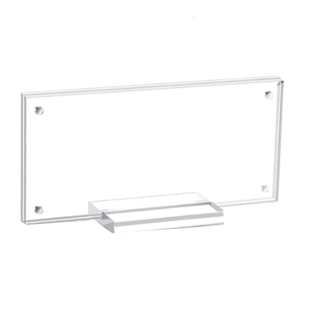 Acrylics Banknote Holder, Clear Money Display Case Currency Ticket ...
