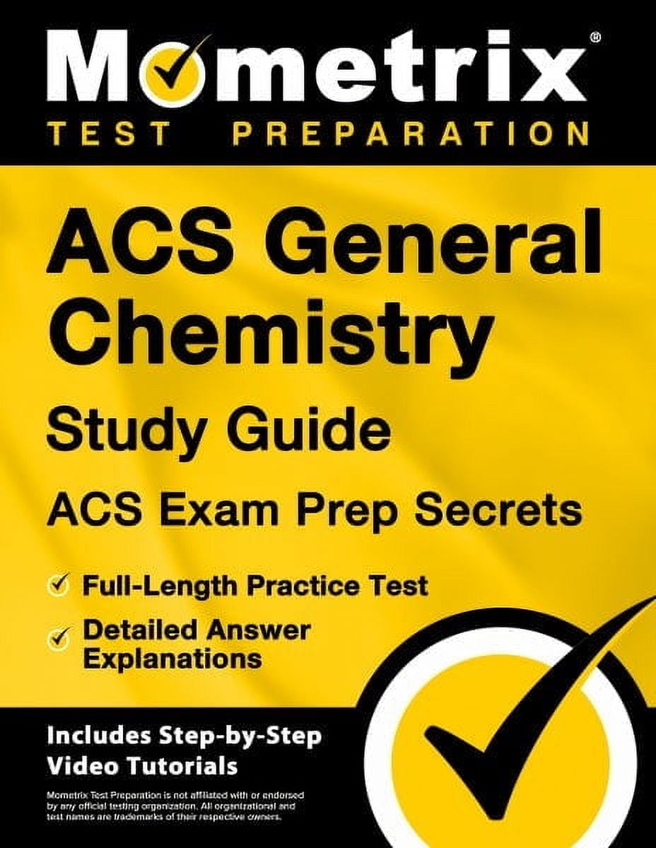 Acs Chemistry Exam