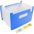 AcserGery 1 x Document Folder, 13 Compartments, A5 Accordion Folder ...