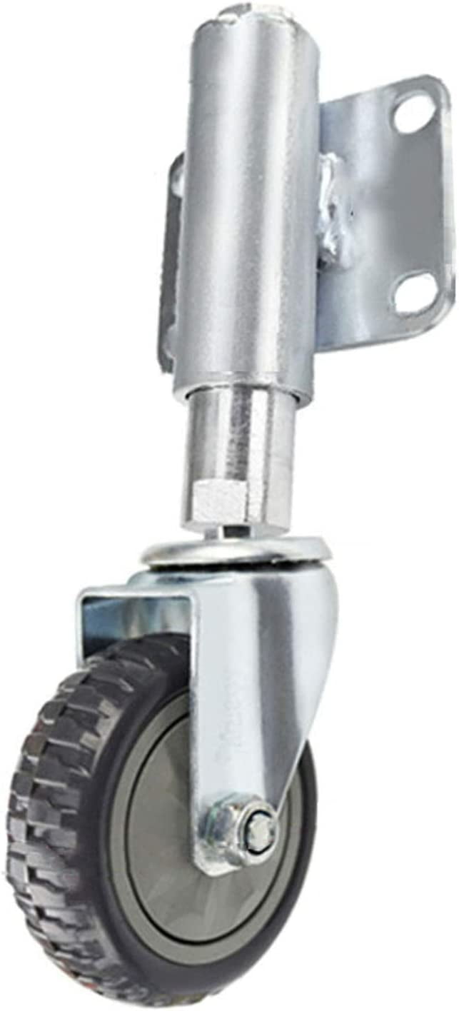 AcserGery Spring Gate Wheels, Heavy-duty Shock Absorber Rotating Caster ...