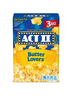 Act II Microwave Popcorn - Walmart.com