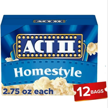 ACT II Butter Lovers Microwave Popcorn (2.75 oz., 32 pk.) - Walmart.com
