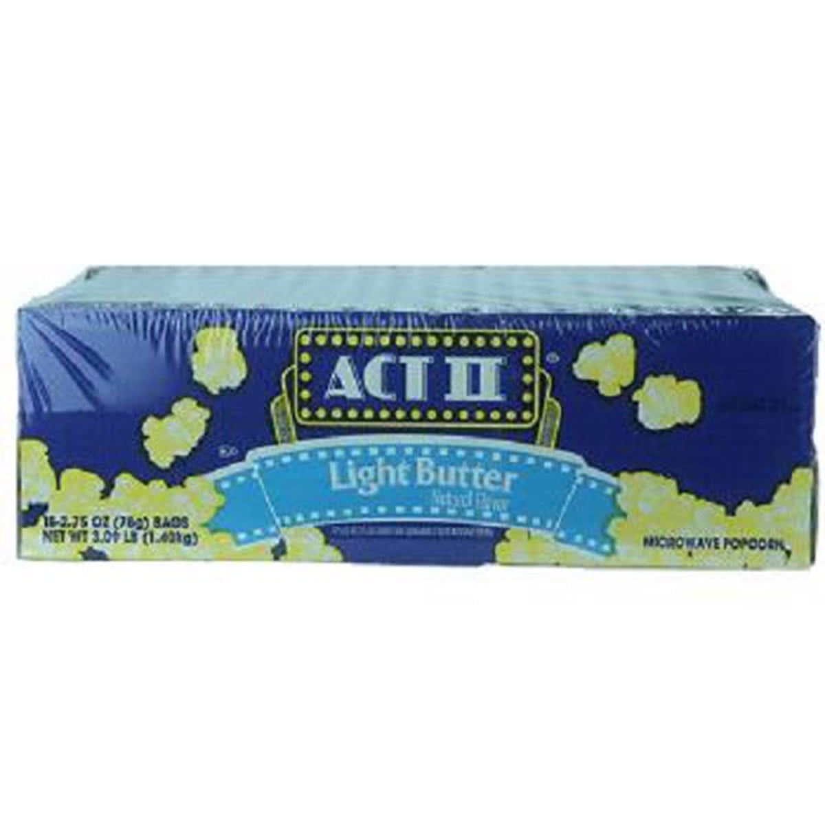 Product Of Act Ii, Popcorn Light Butter , Count 18 (2.75 oz) - Popcorn ...