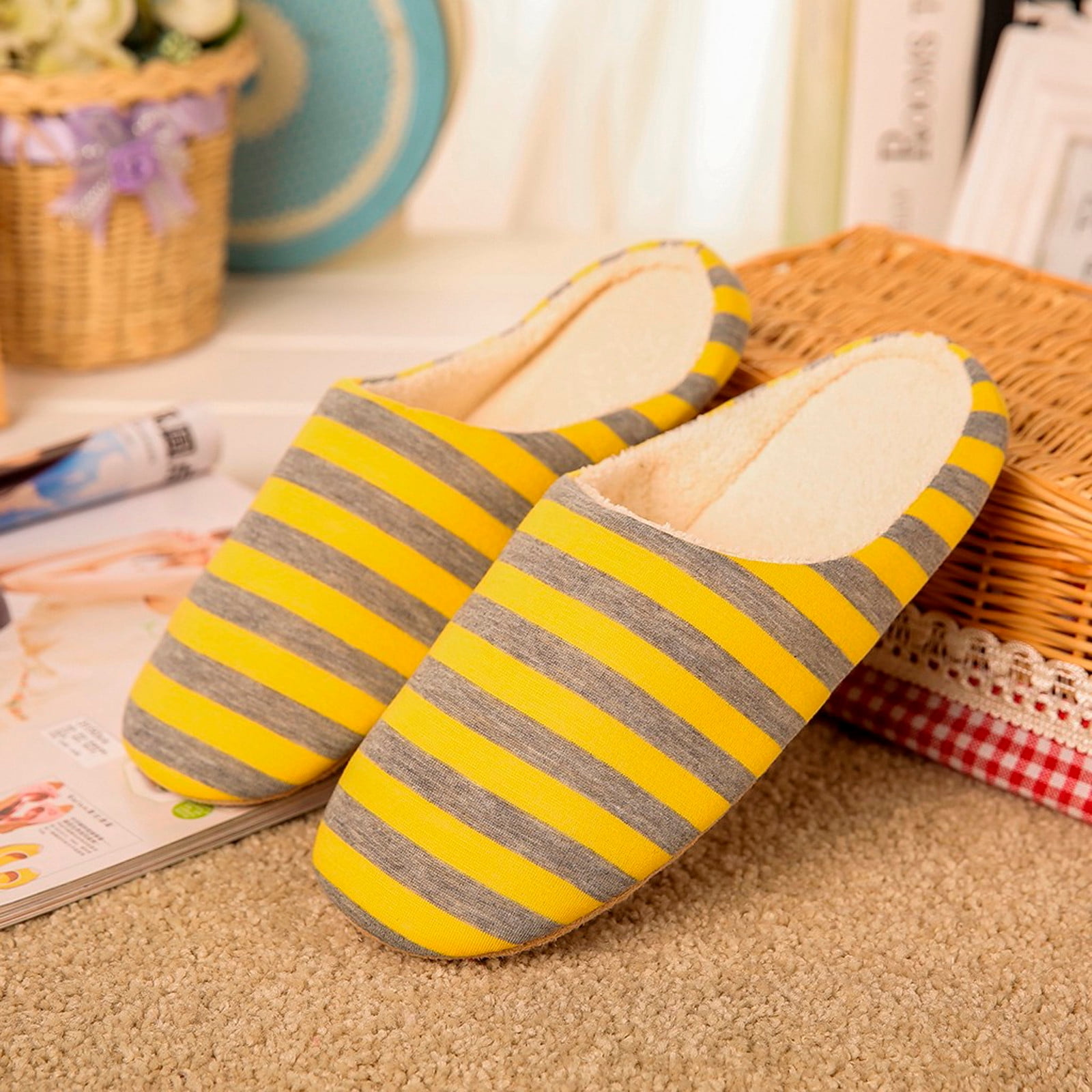 Act Now! HIMIWAY Luxury Meets Comfort Comfy and Cushioned House Shoes ...