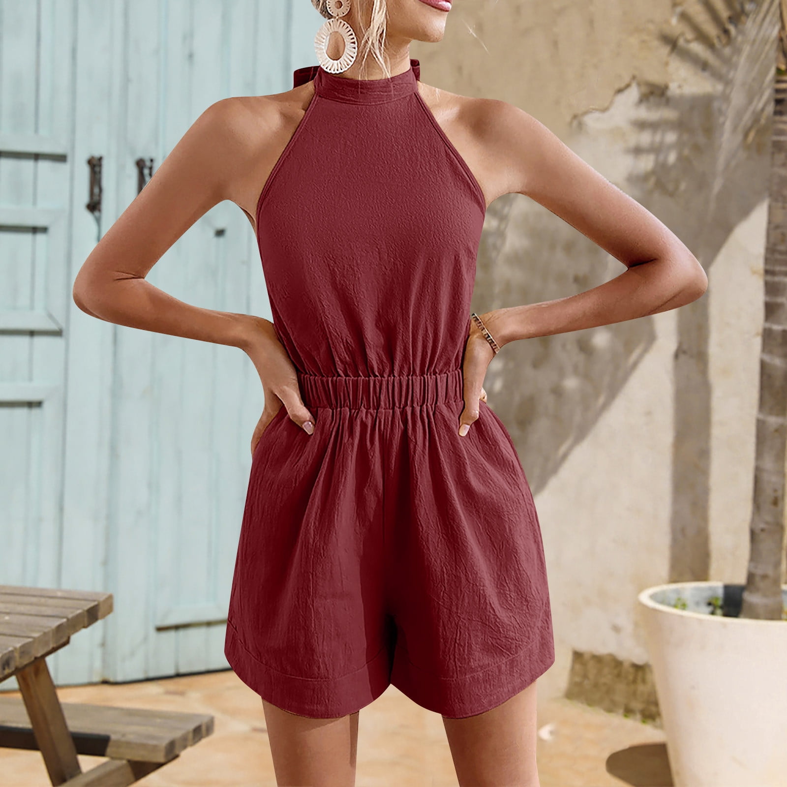 Act Now！ HIMIWAY Rompers for Women Summer Dressy Rompers for Women ...