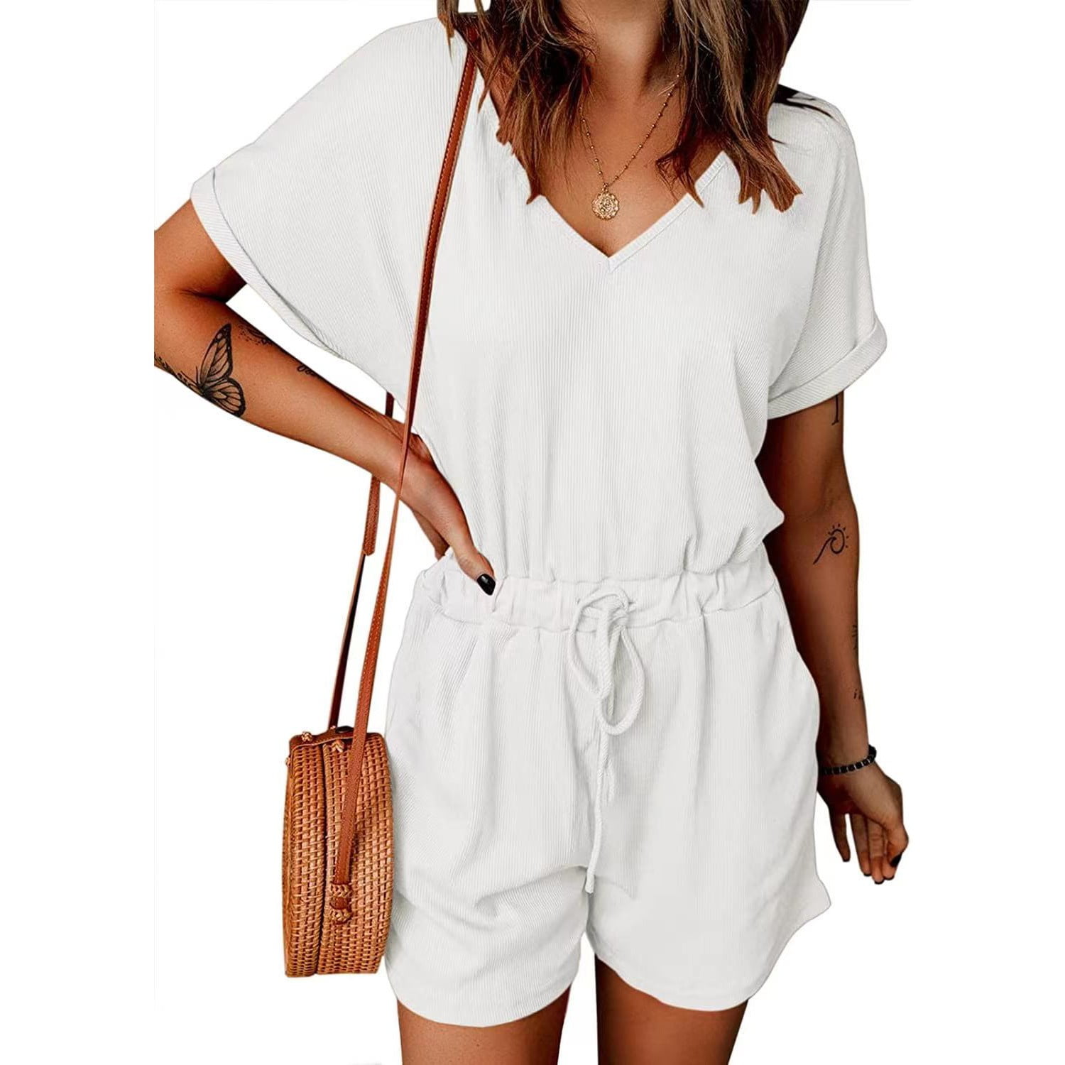 Act Now！ HIMIWAY Rompers for Women Summer Dressy Rompers for Women ...