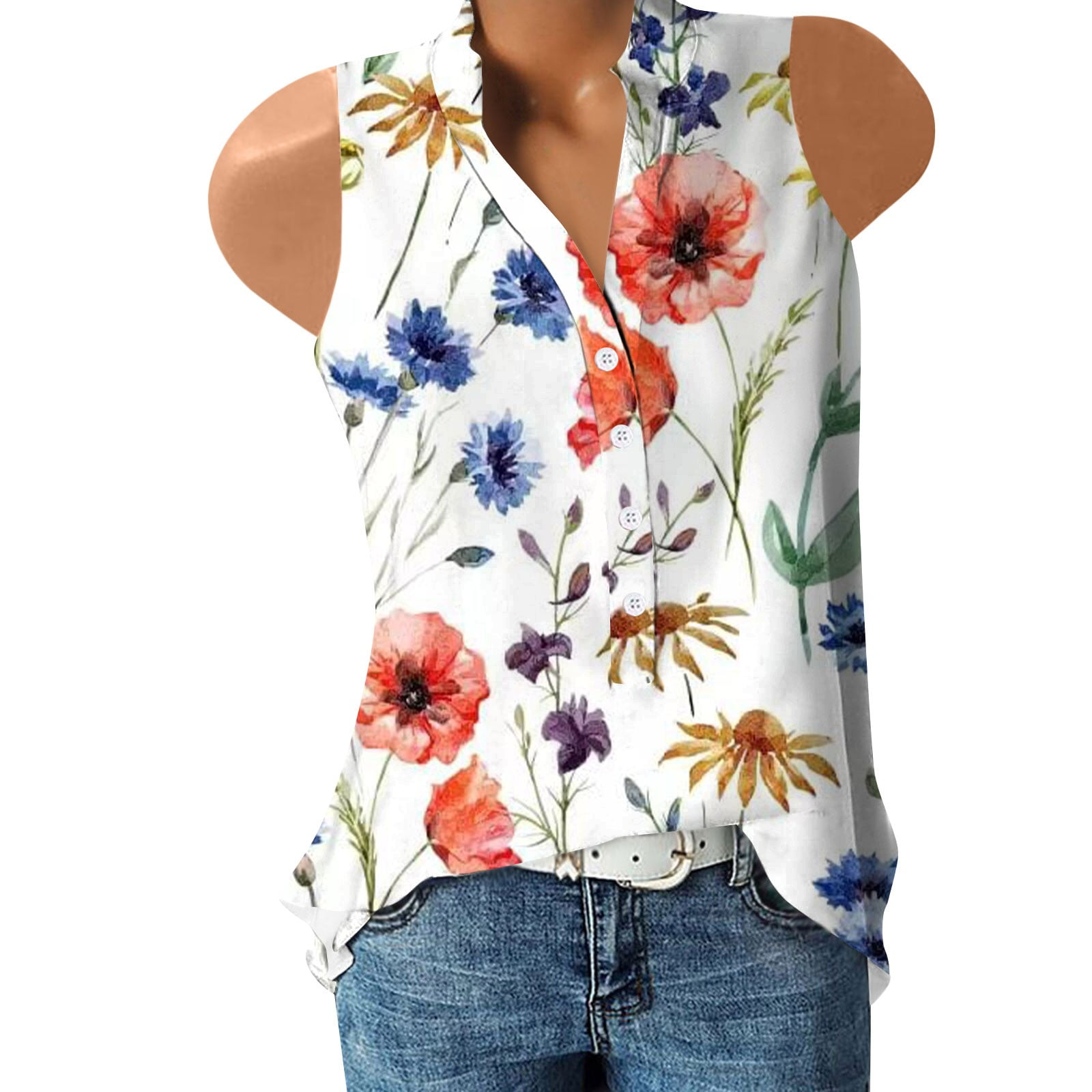 Act Now！ Himiway Womens Tank Tops Summer Ladies Fashion Camisoles