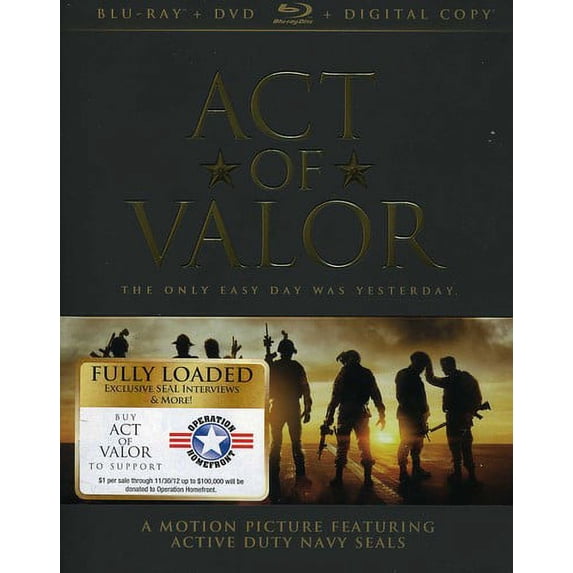 Act of Valor (Blu-ray) - Walmart.com