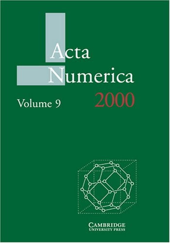 Acta Numerica 2000: Volume 9 (Acta Numerica, Series Number 9) - Iserles ...