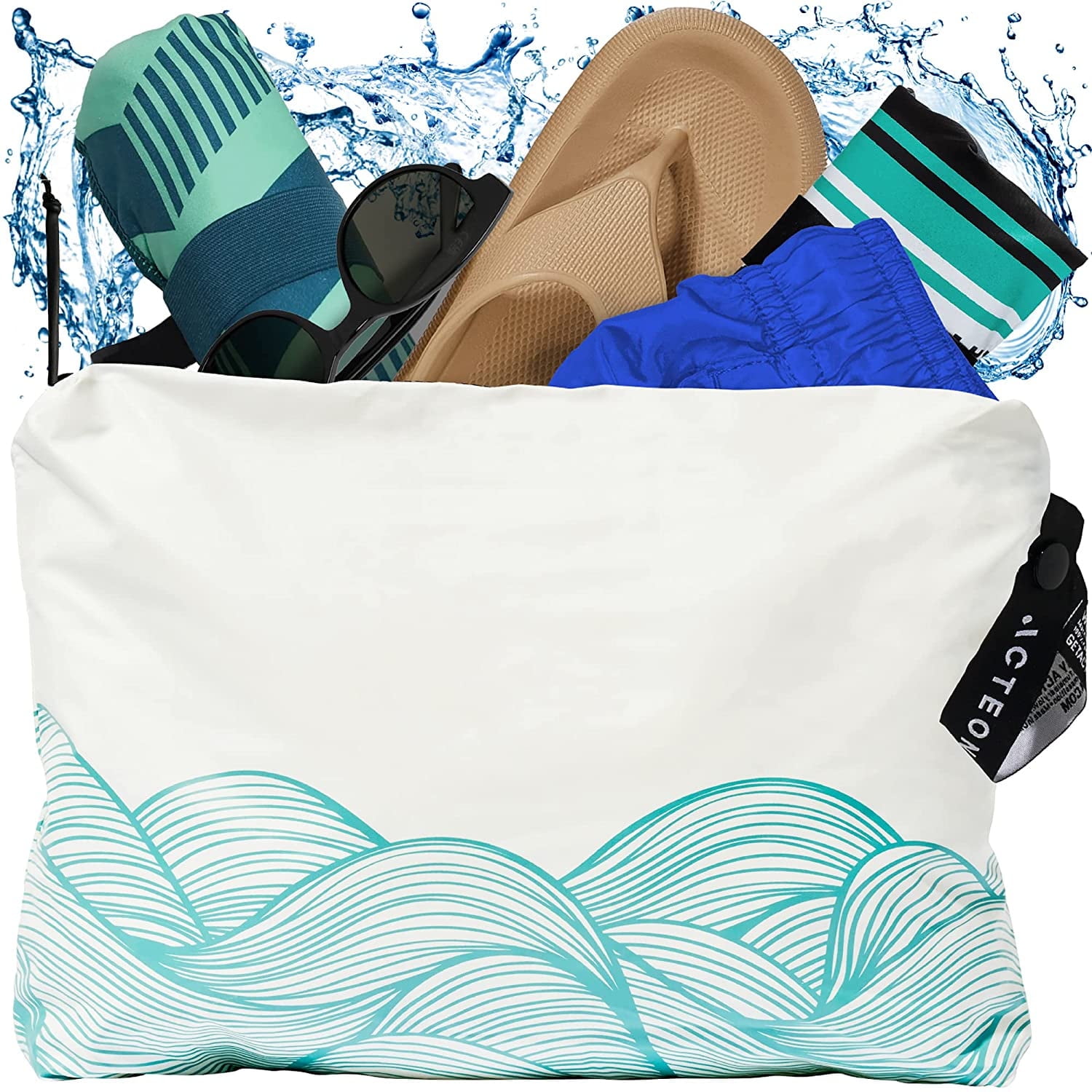 Acteon Wet Dry Bag, Large Travel Water-Resistant Swimsuit & Clothes ...