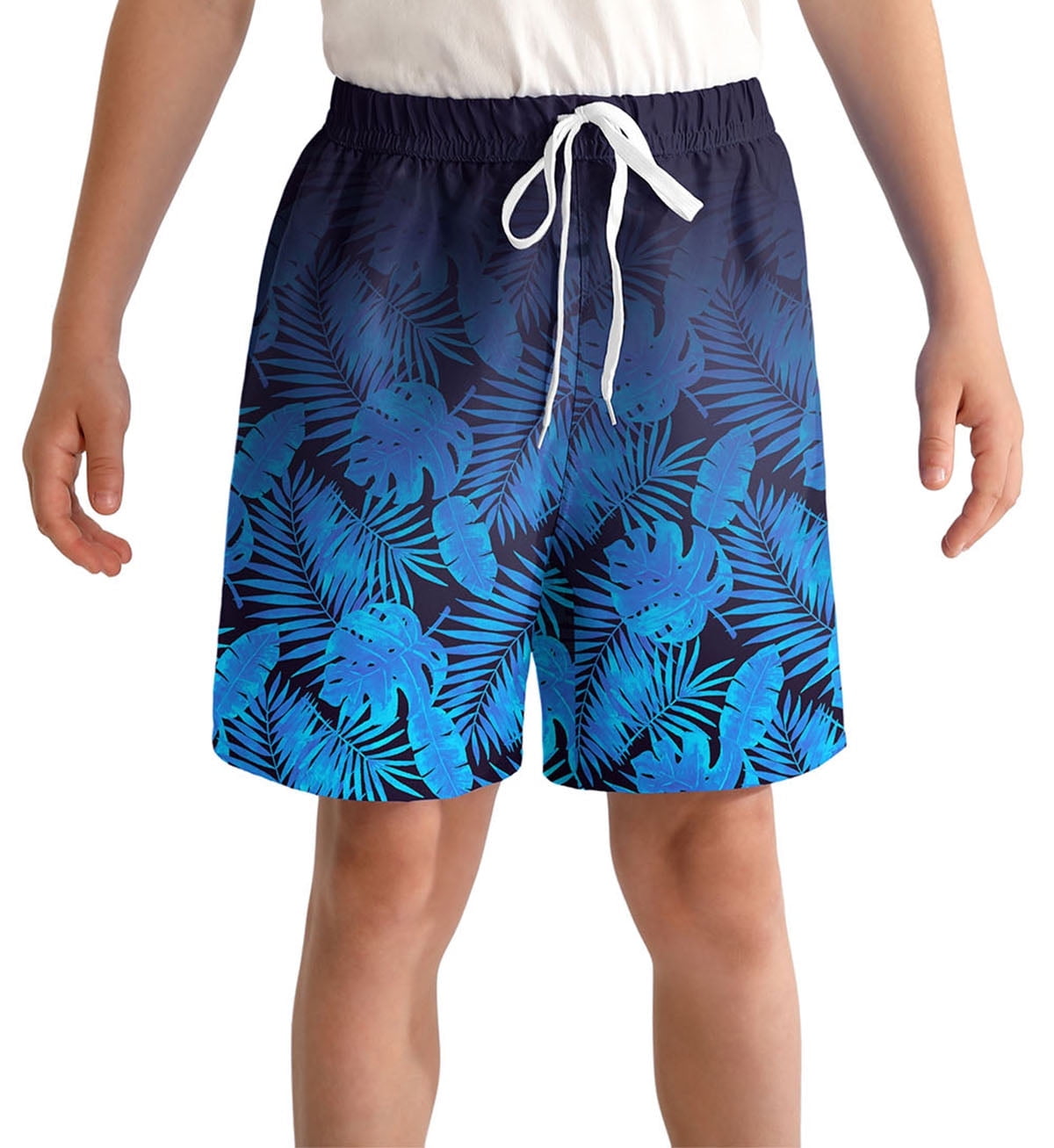 Actgleam Boys Swim Trunks Swim Shorts with Compression Liner Bathing ...