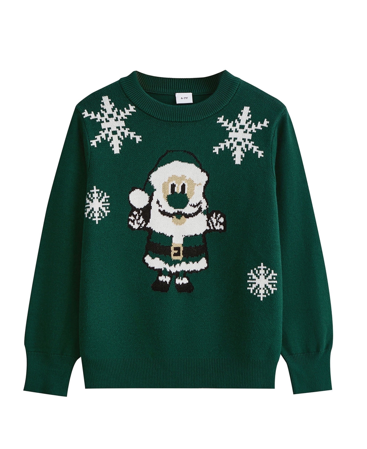 Actgleam Girls Christmas Sweaters Holiday Winter Boys Long Sleeve ...
