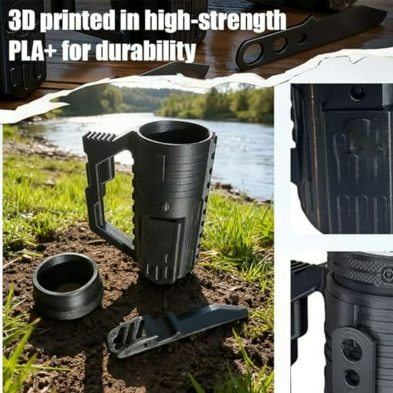 Actical Assault Style Insulation Sleeve,Portable Party Beverage Holder ...