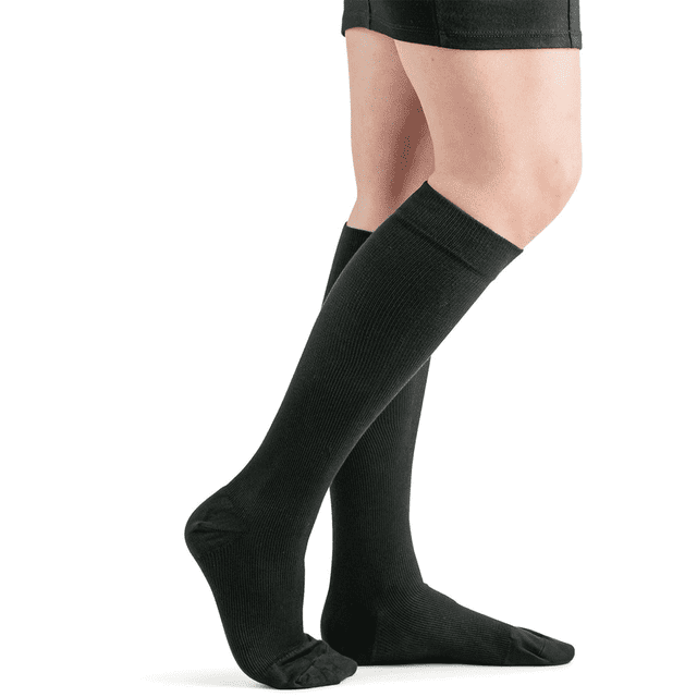 Actifi Cotton Comfort Knee High 20-30 mmHg Compression Socks - Walmart.com