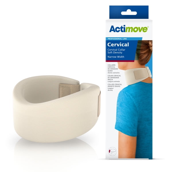Actimove Cervical Collar Soft Density - Narrow 2.5IN White Universal ...