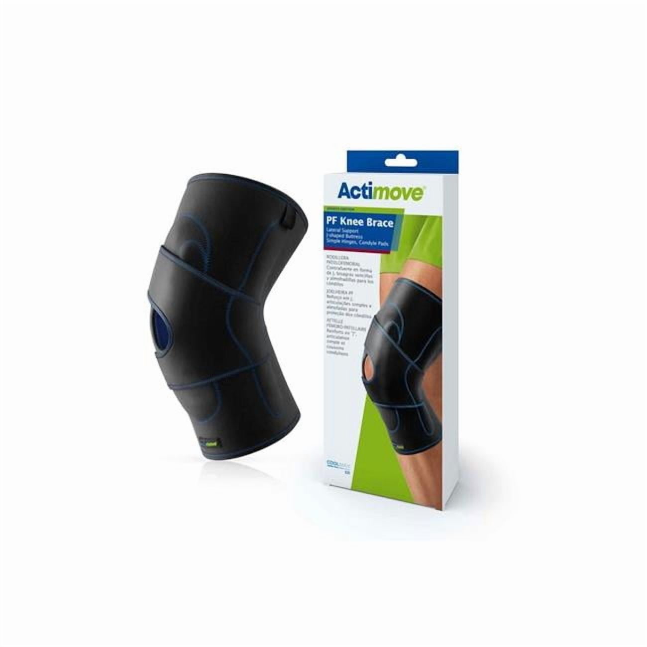 Actimove 7559938 Edition PF Left Side Knee Brace Lateral Support, Black ...