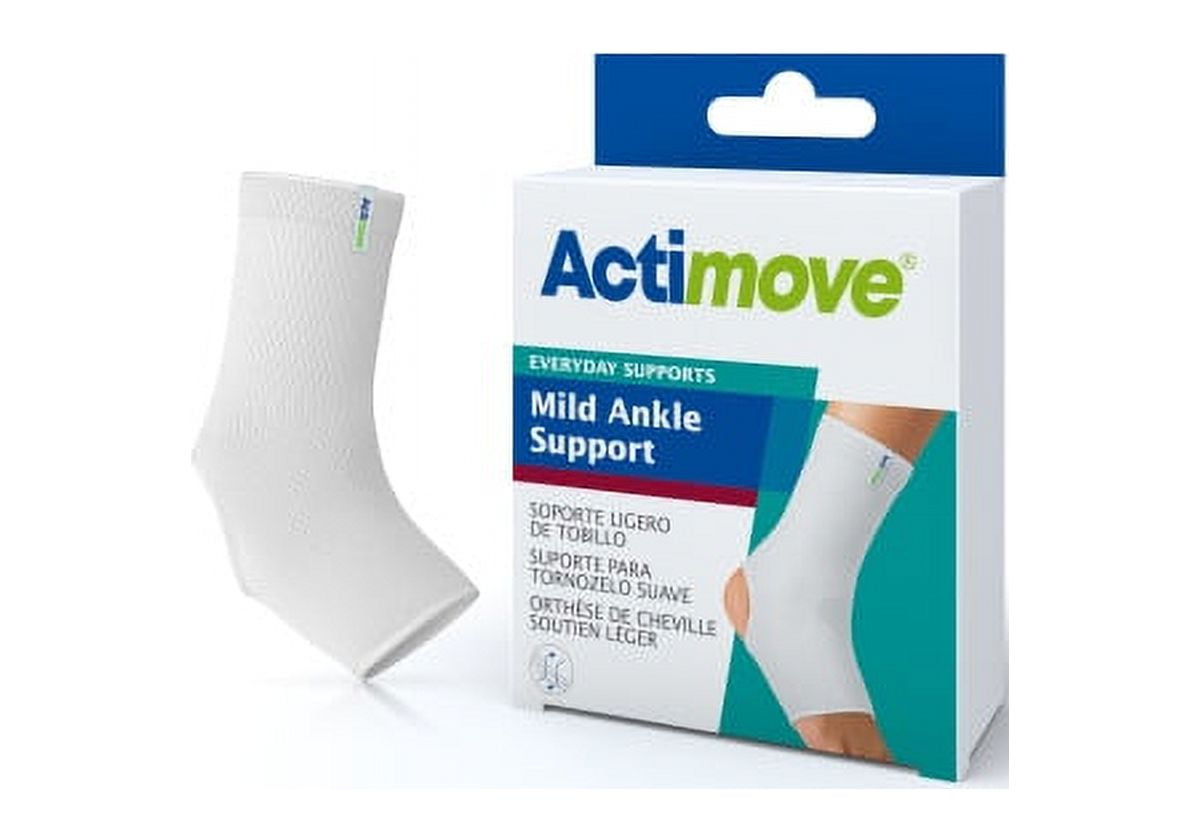 Actimove Everyday Supports Mild Ankle Support White Small - Walmart.com