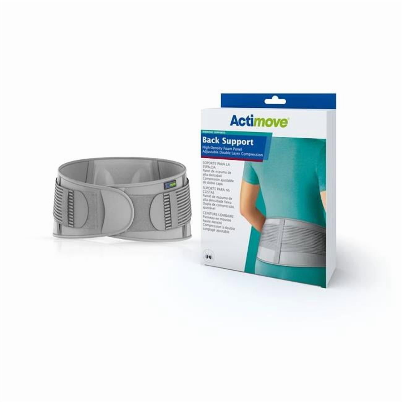 Actimove 7345030 HD Foam Panel Adjustable Double Layer Compression Back ...