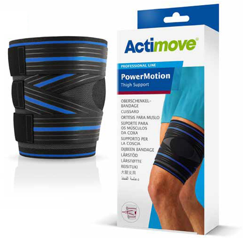 Actimove PowerMotion Thigh Support, Charcoal, Medium (17-3/4" - 19-3/4") - Walmart.com