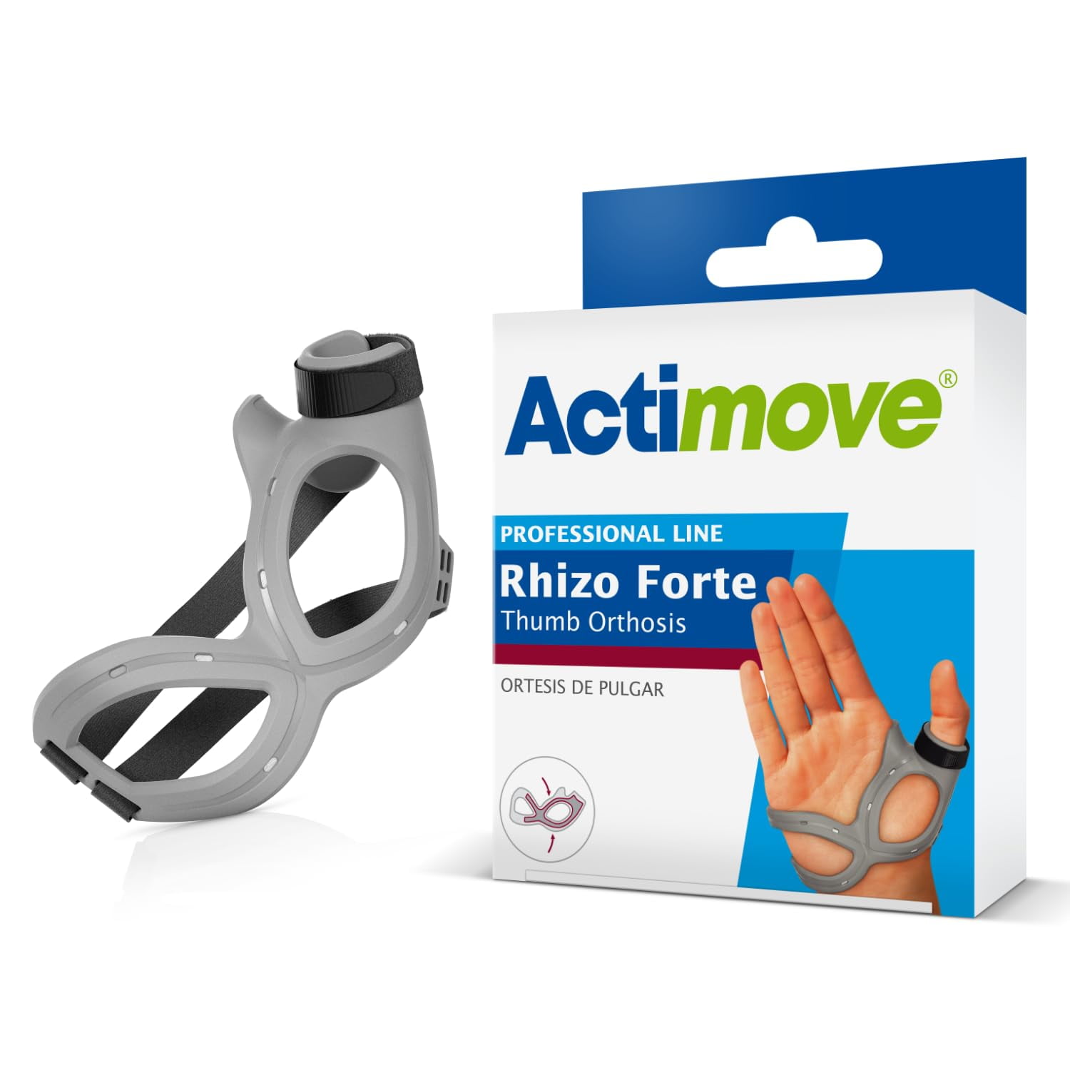 Actimove Professional Line Rhizo Forte Thumb Orthosis –Thumb Brace for Osteoarthritis, Skier’s ...