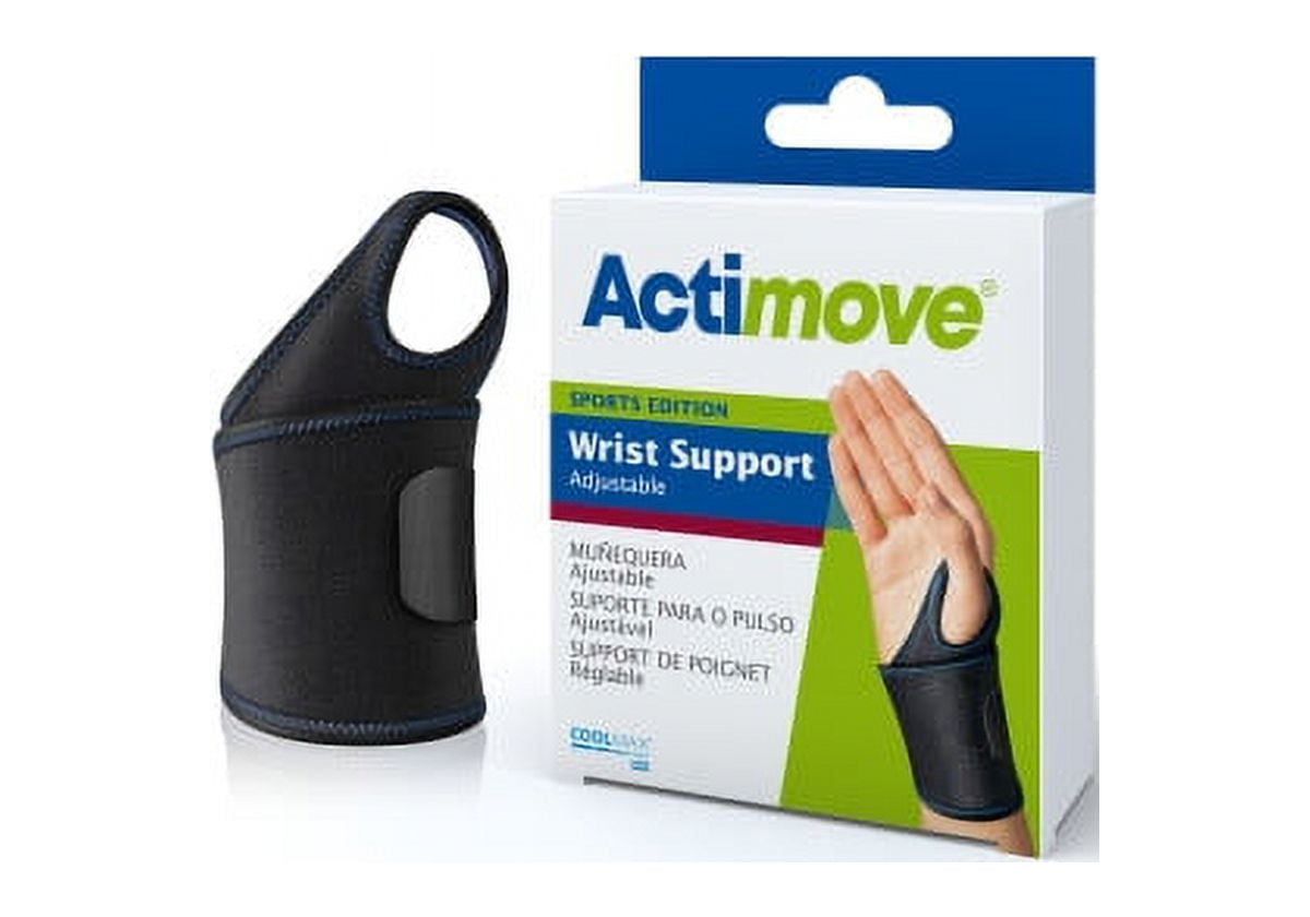 Actimove Wrist Support Adjustable Universal-Black - Walmart.com