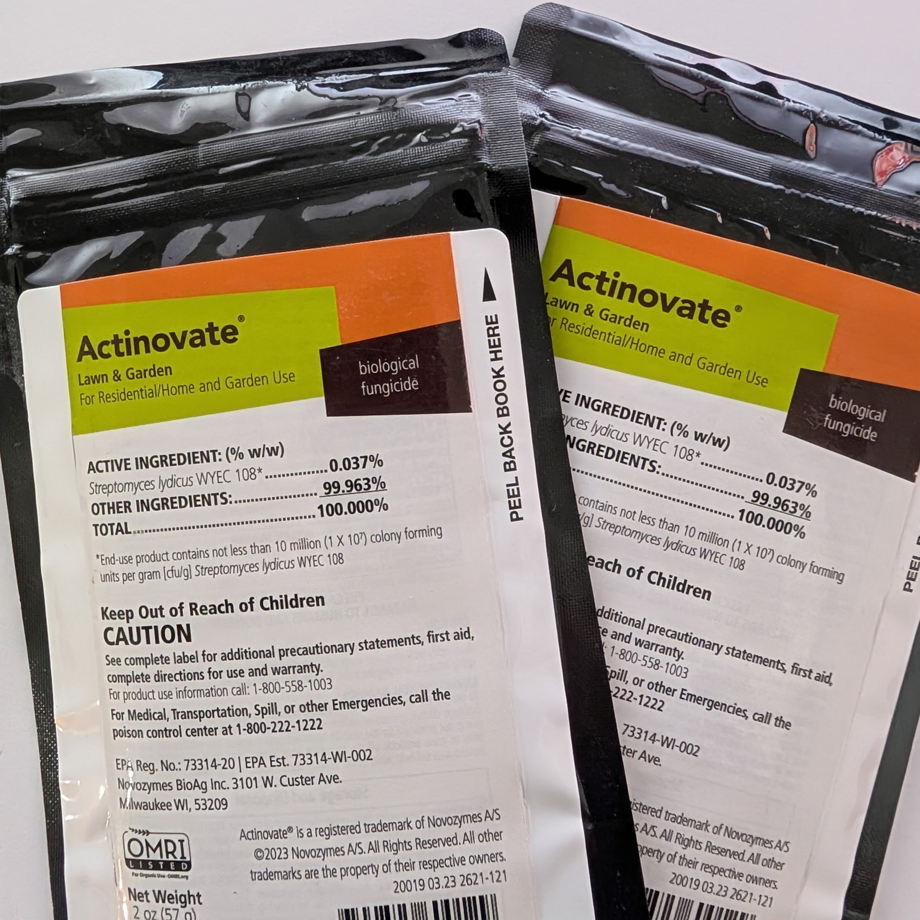 Actinovate Lawn and Garden Biological Fungicide 2 Ounce - Walmart.com