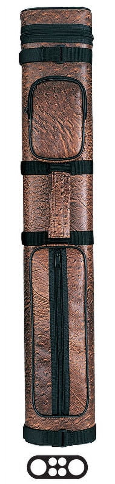 Action 2x4 Textured Brown AC24 Billiards Pool Cue Case With Shoulder ...