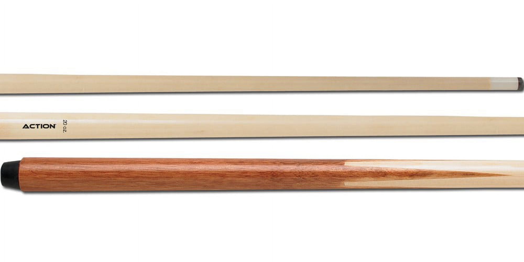 Action ACTO57-21 One-Piece 57in Pool Cue, 21 oz with Pro Taper and 13mm ...