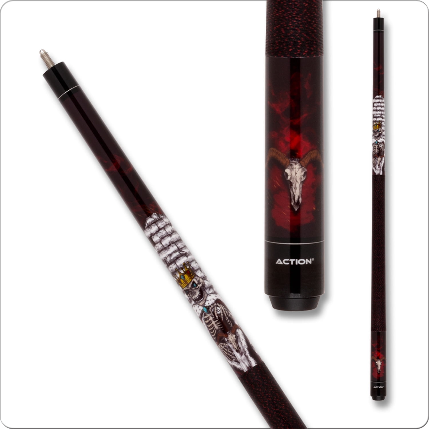 Action ADV121 Adventure Pool Cue Billiard Stick Billiards Cues ...