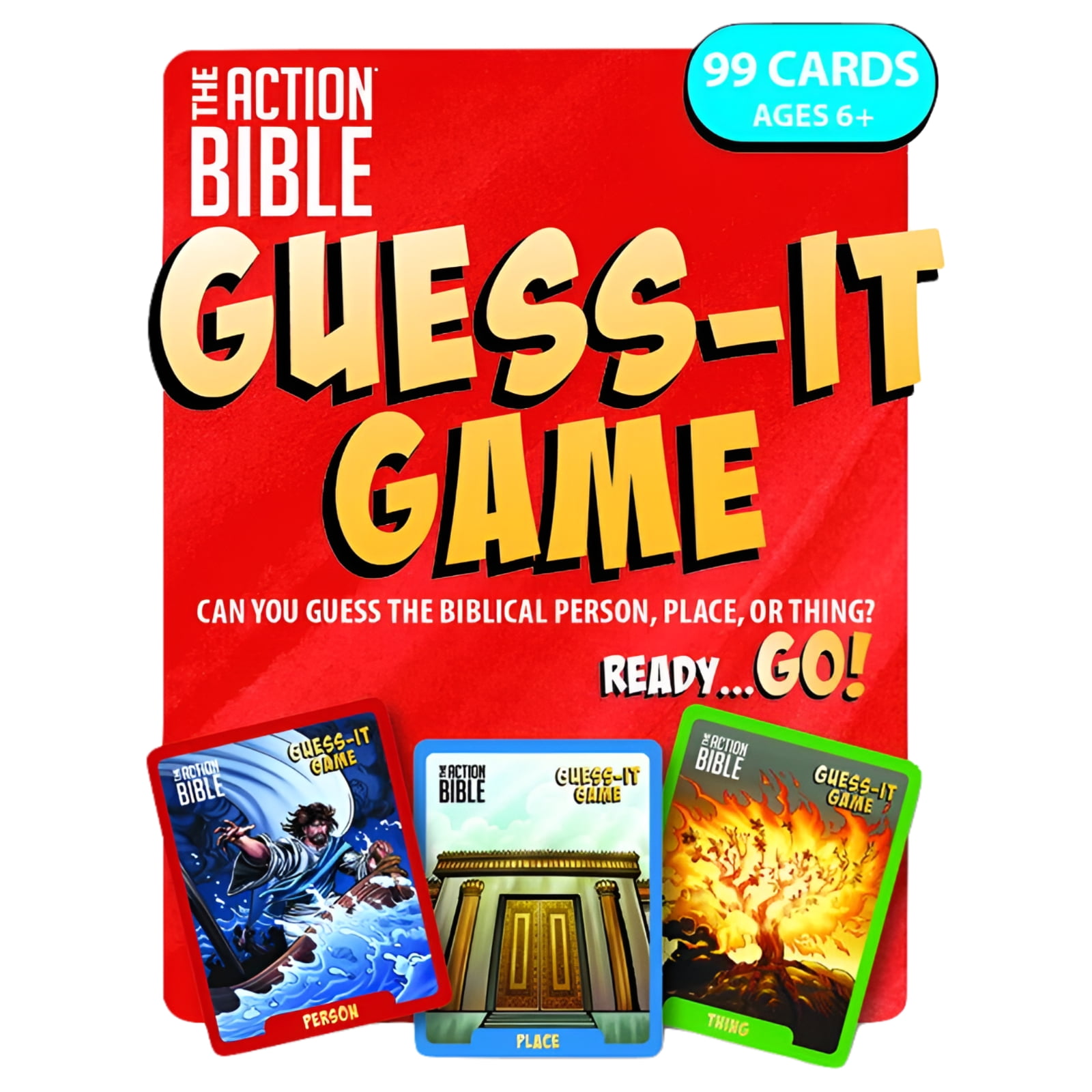Action Bible Series: The Action Bible Guess-It Game (Cards) - Walmart.com