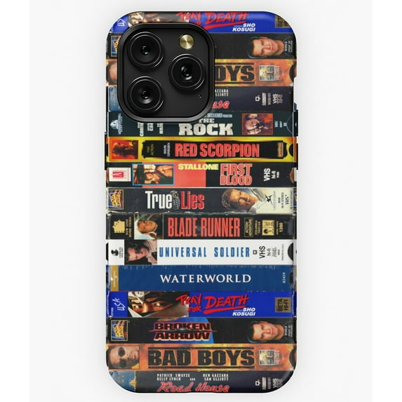 Action Blockbuster Night Retro Movie VHS Graphic A10600 Phone Case for ...