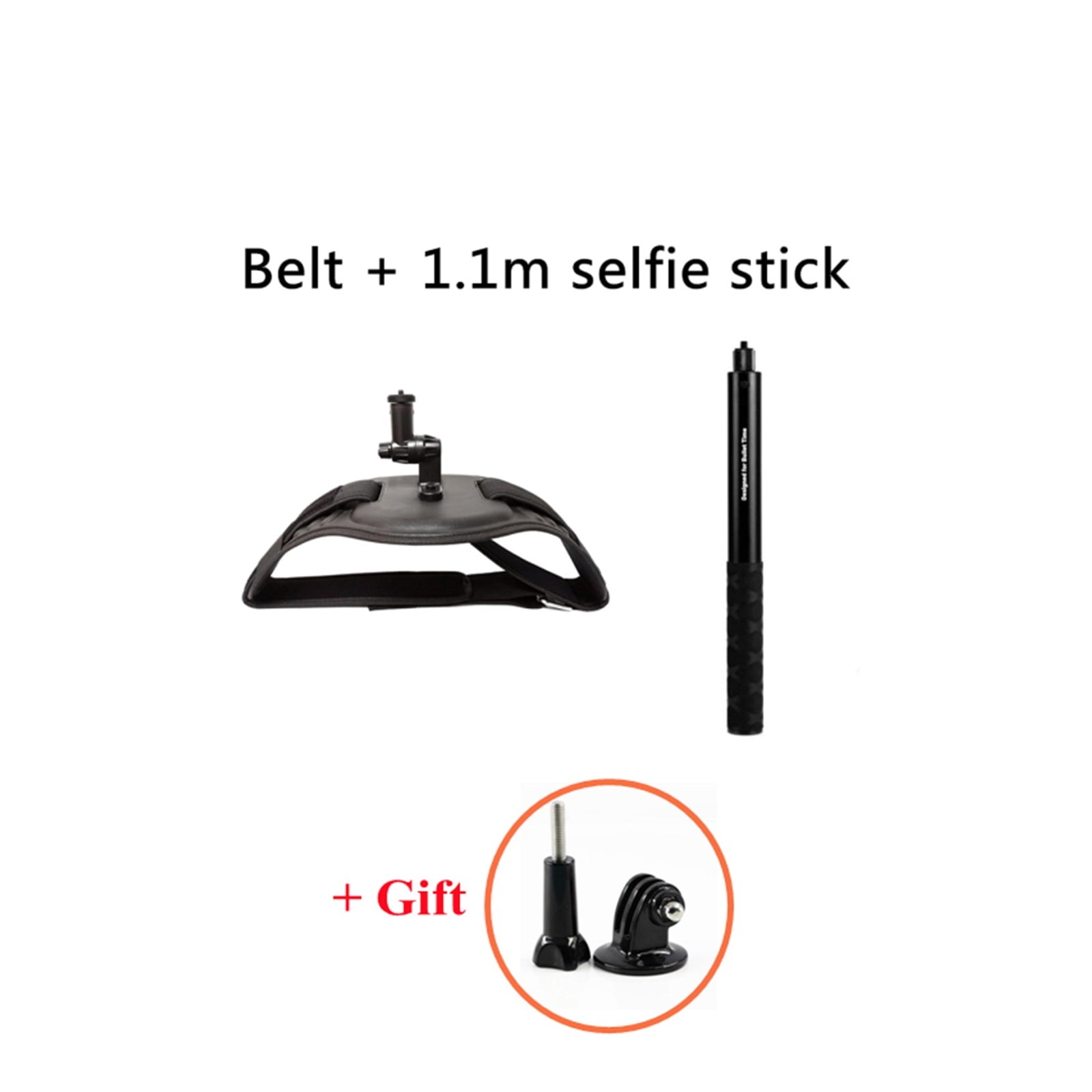 Action Bracket Action Camera Holder Selfie Stick Adjustable Belt Waist ...