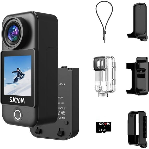 Action Camera 4K 30FPS 20MP 6-Axis Gyro Stabilization WiFi SJCAM C300 ...