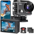 Action Camera 4K 30FPS Waterproof Camera Underwater 131FT with EIS WiFi ...