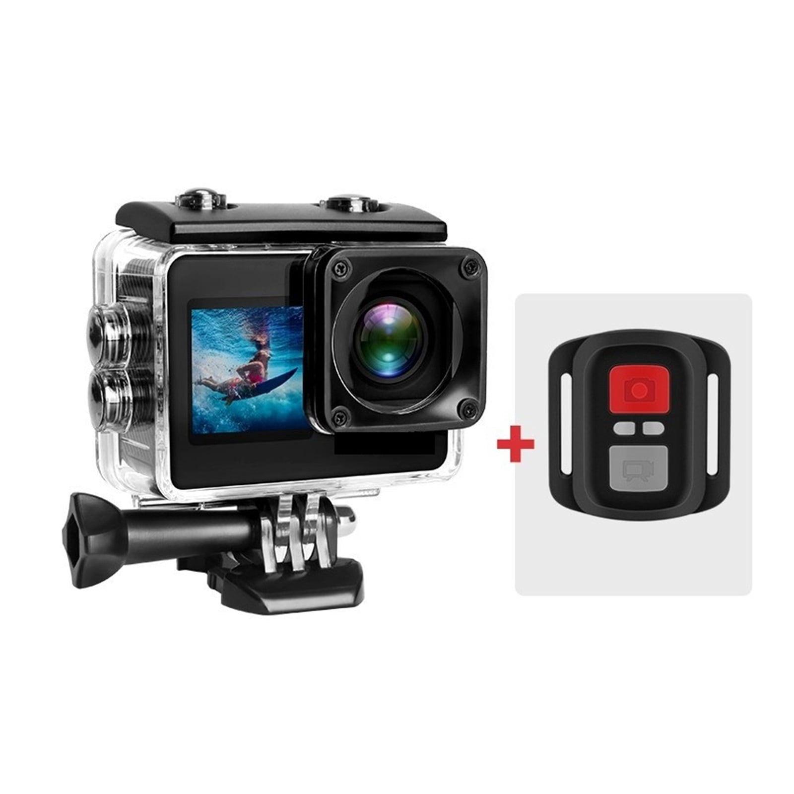 Action Camera, A10 Action Camera 4k EIS Ultra HD 20MP 170D Underwater ...