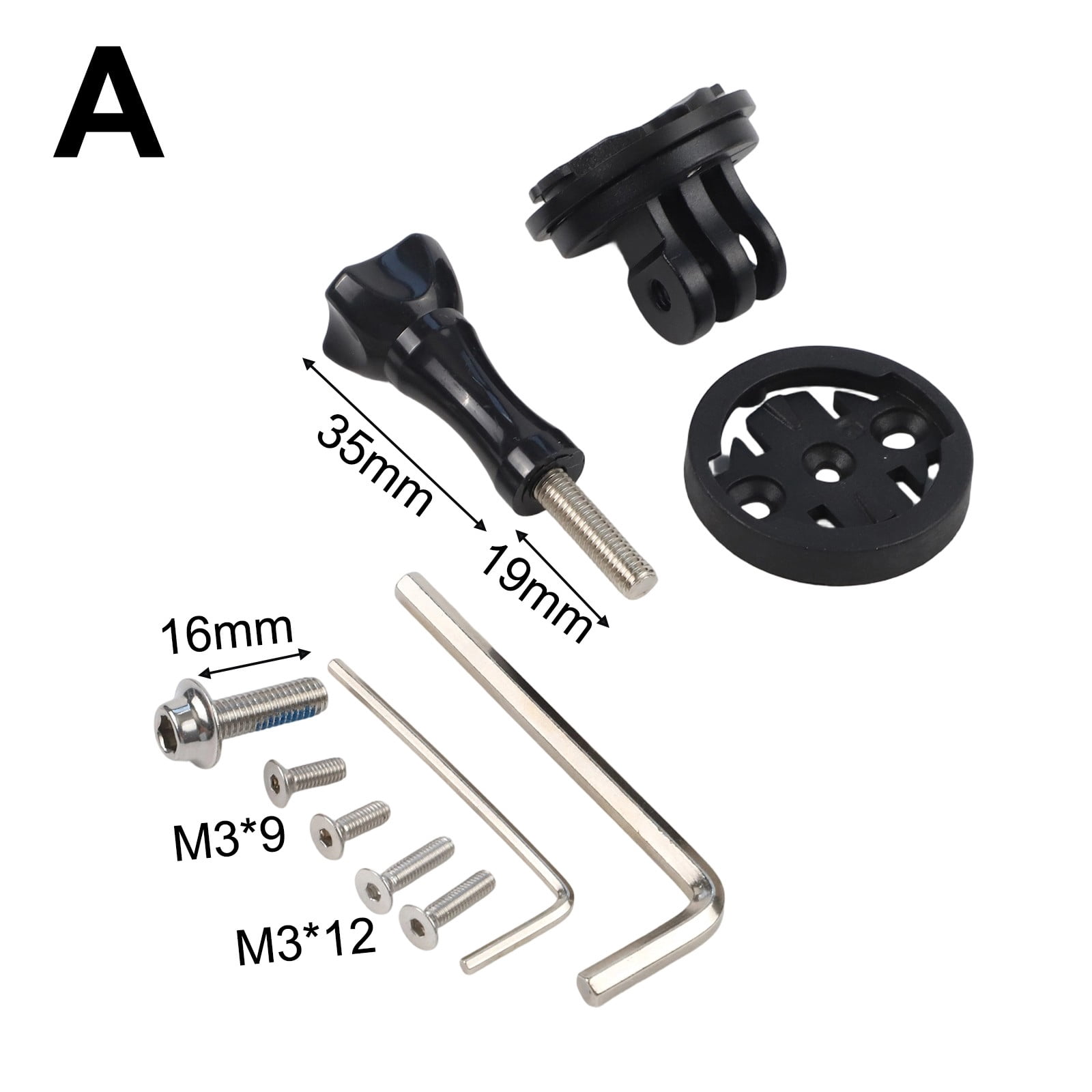 Action Camera Adapter for Garmin Bike Computer Mount Converter Made of ...