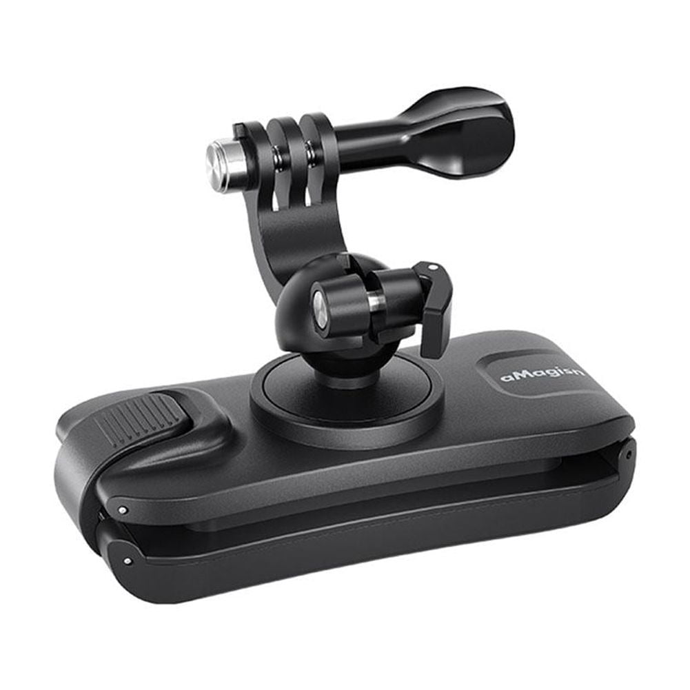 Action Camera Backpack Clip Bracket, Stepless Universal Clip, 360 ...