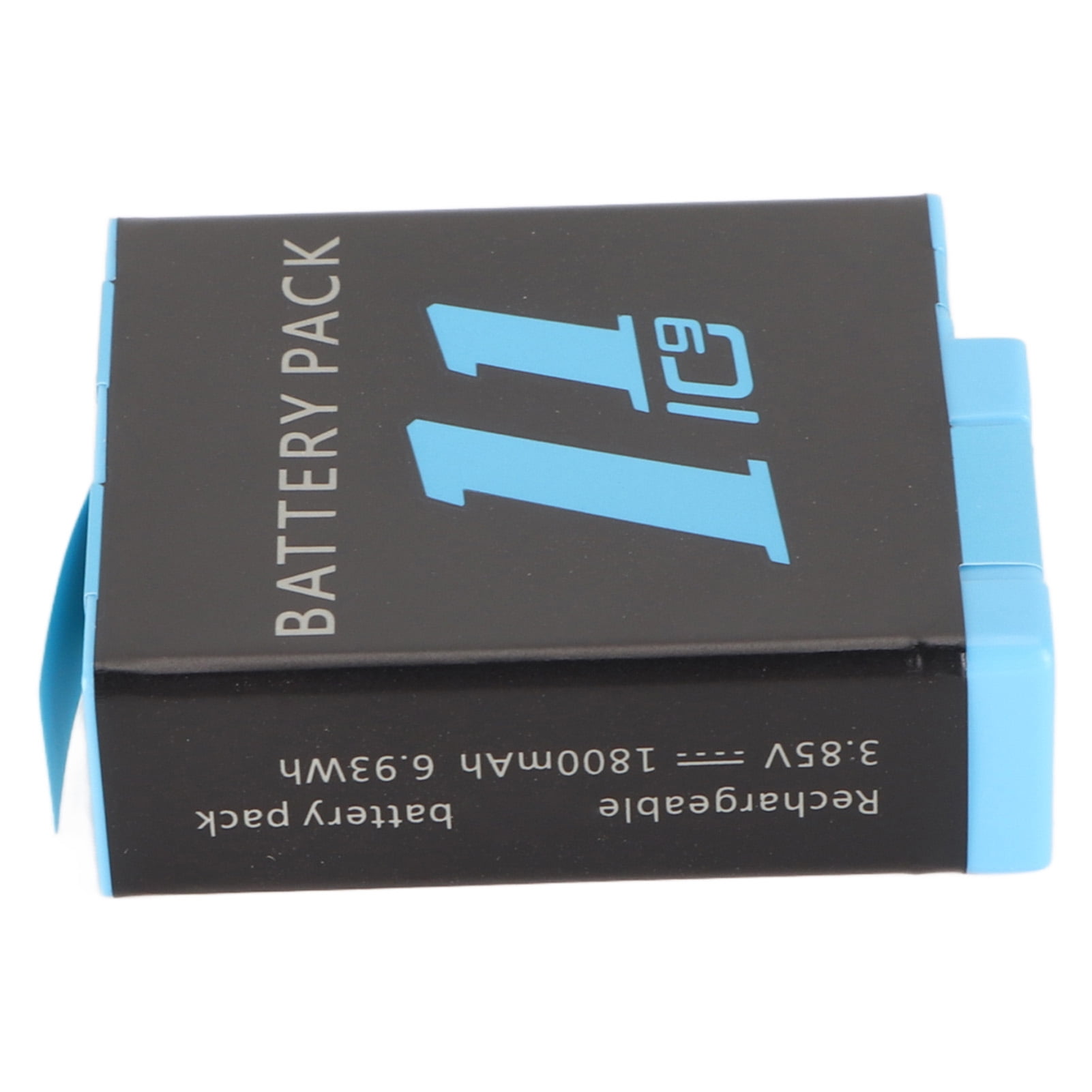 Action Camera Battery 1800mAh Rechargeable Full Decoding Replacement ...