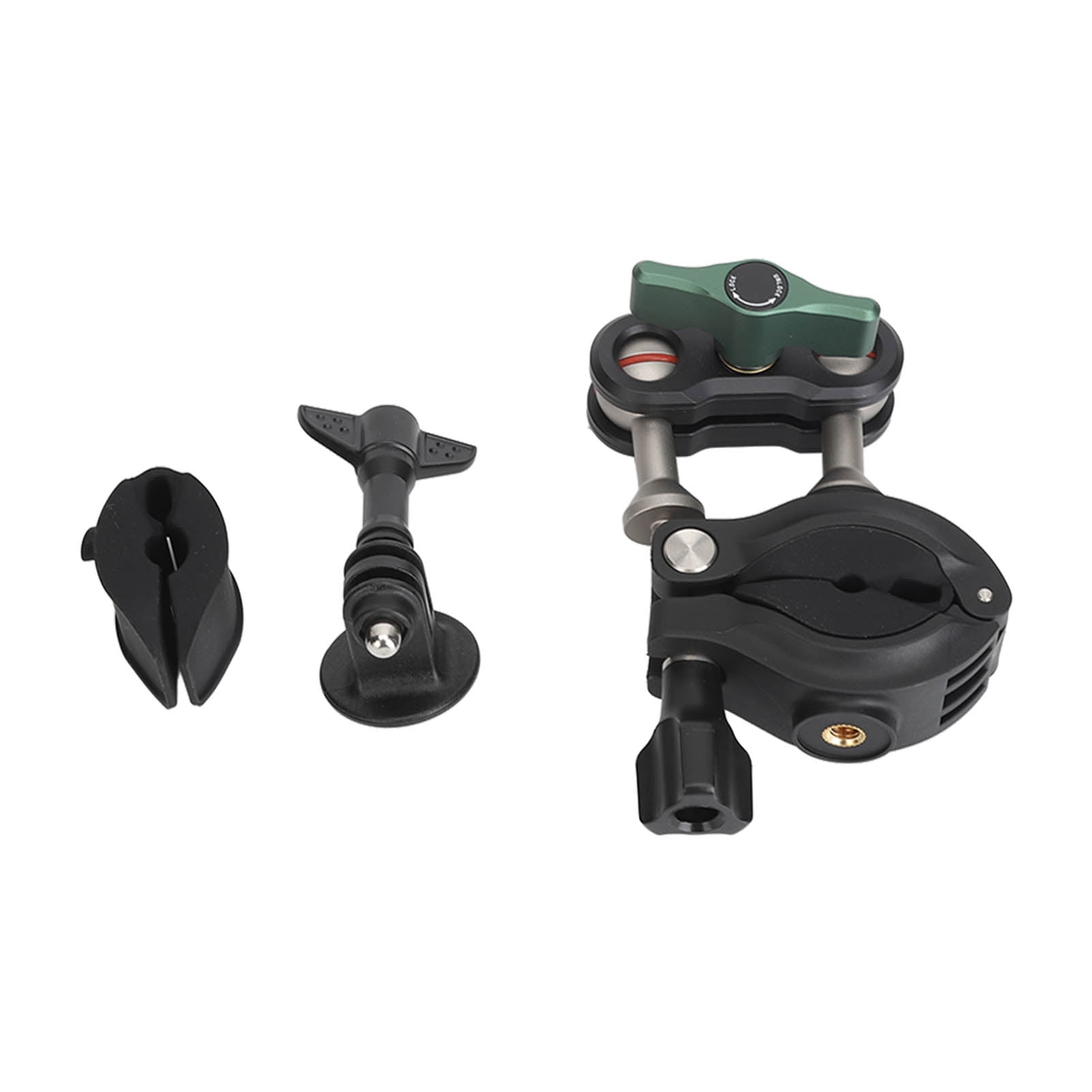 Action Camera Handlebar Mount Bracket 360 Degree Rotation Aluminium ...