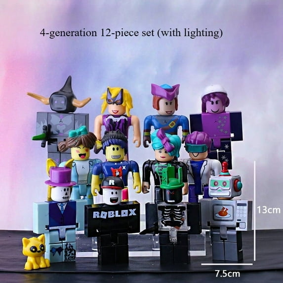 Action Collection - Roblox Building Block Minifigure Sets, Perfect ...
