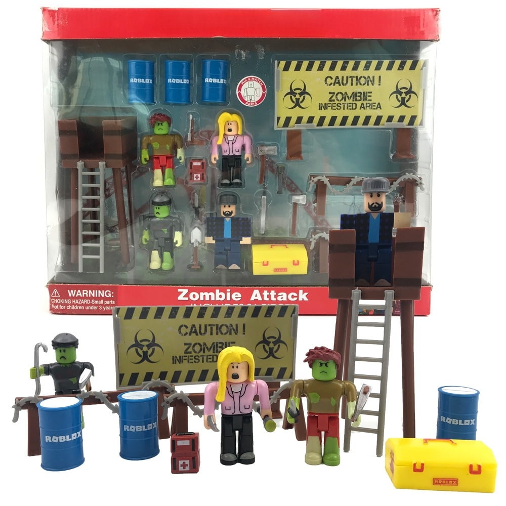 Action Collection - Roblox FOUR Figure Pack Roblox Series 4 Celebrity ...