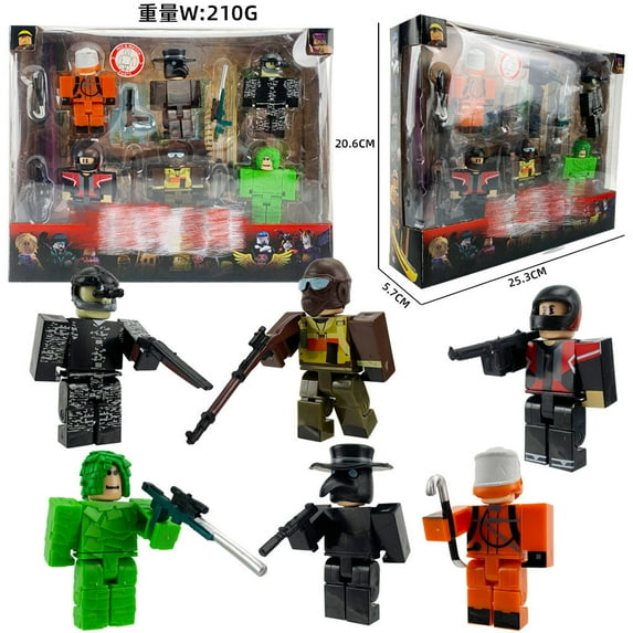 Action Collection - Roblox building block Minifigure Sets, Perfect ...