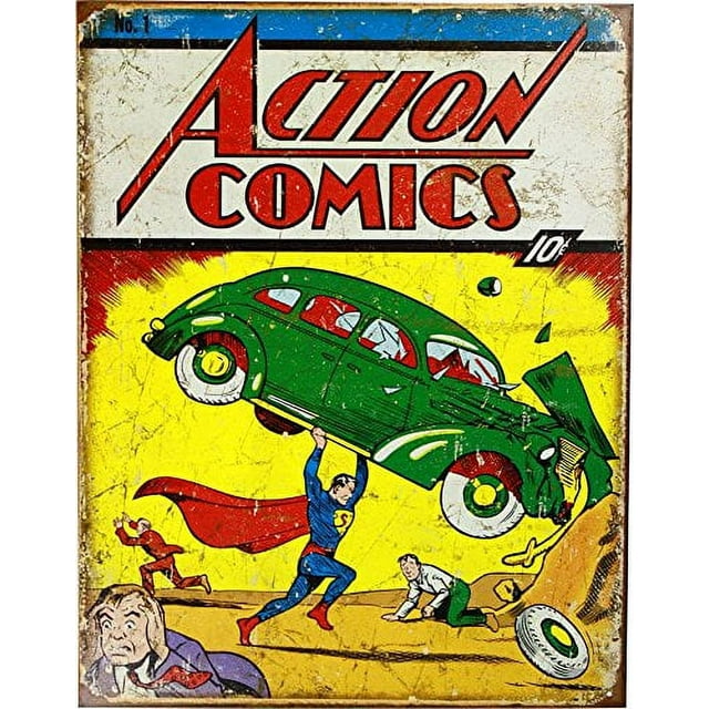 Action Comics #1 Cover - Walmart.com