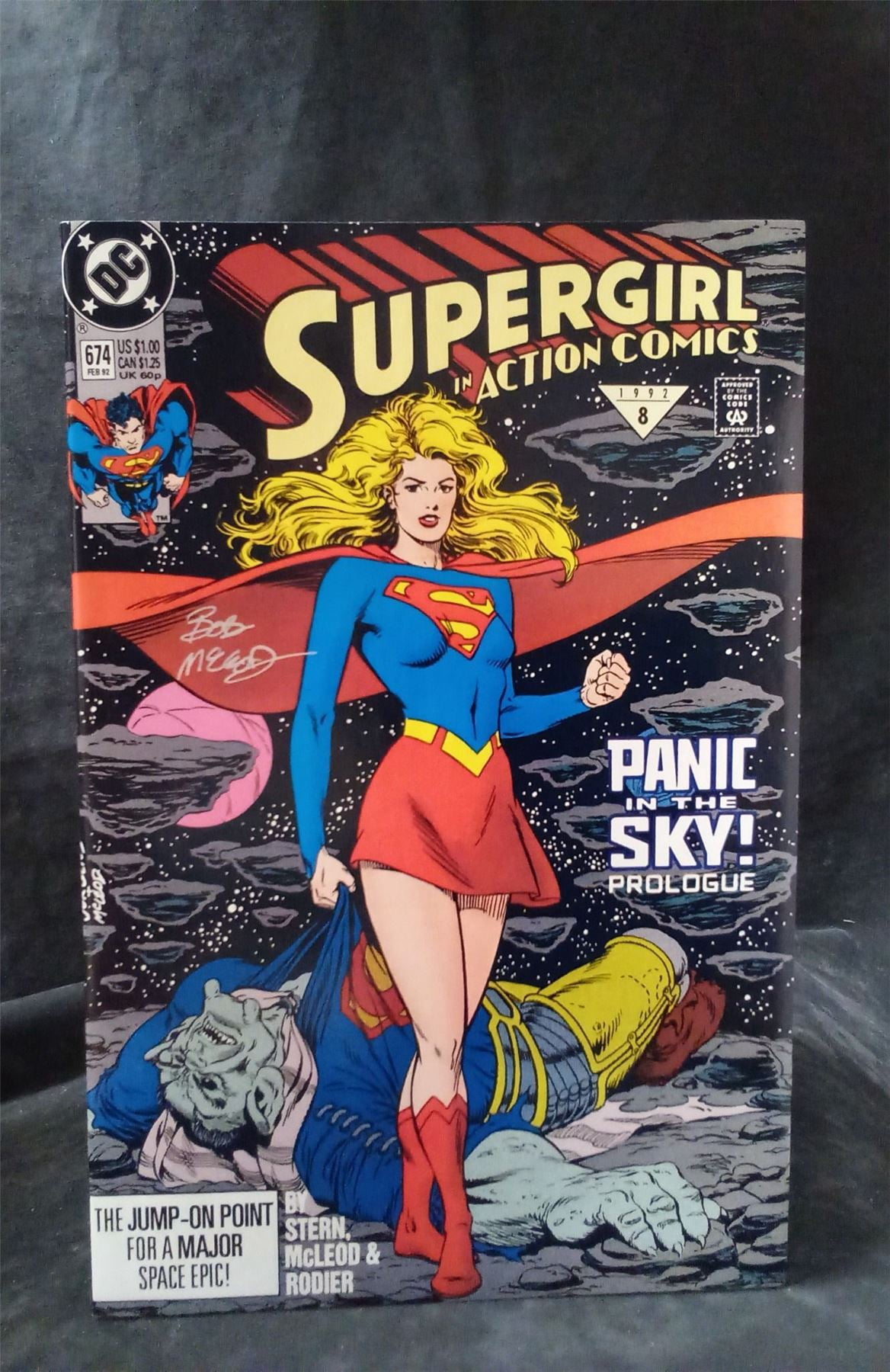 Pre-Owned Action Comics #674 1992 DC Comics Comic Book - Walmart.com