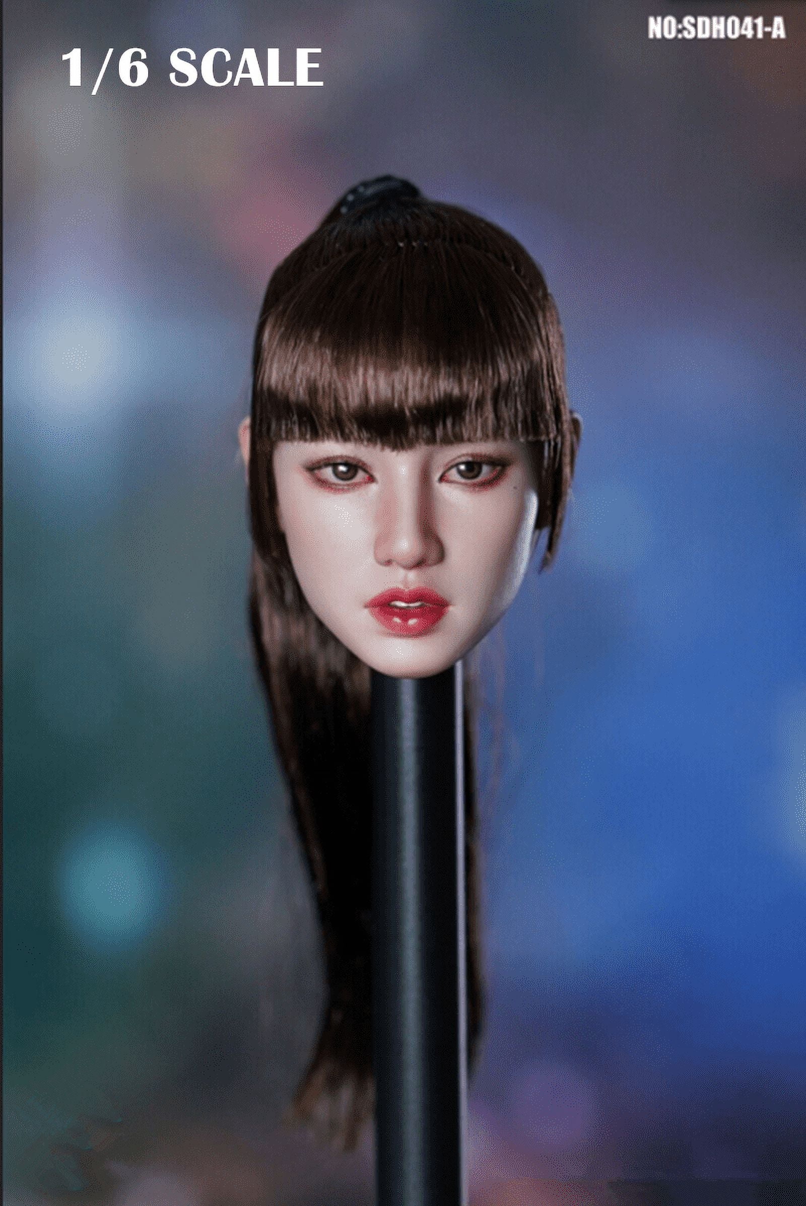 1/6 Scale Lisa Head Sculpt Carving Model Type-A Fit 12" TBLeague PH ...