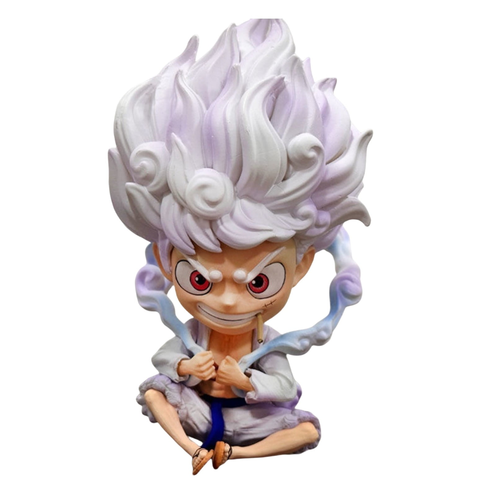 Action Figure Anime Figure Nika Luffy Figure (Sitting position ...